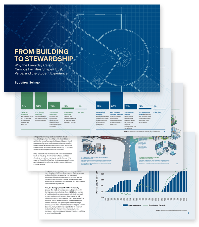 From Building to Stewardship | Jeff Selingo